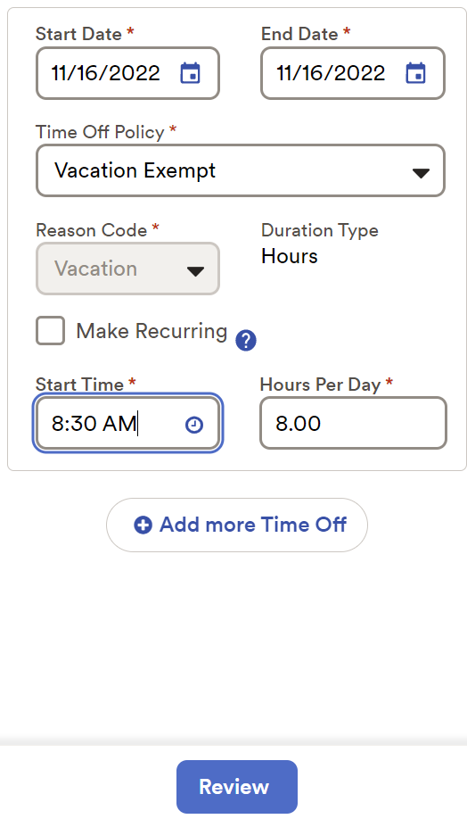 Requesting Paid Time Off on the ADP website – M.S. Walker Inc.