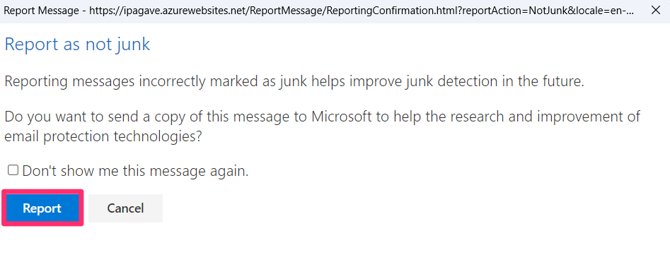Outlook on Windows - How to Report Email as Not Junk – M.S. Walker Inc.